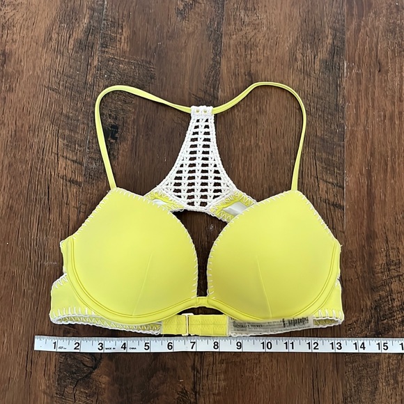 Victoria's Secret | Swim | Victorias Secret Crochet Push Up Swim Top ...
